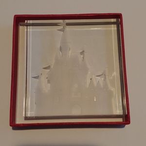 Disney | Office | Disney Cinderella Glass Castle Paperweight | Poshmark